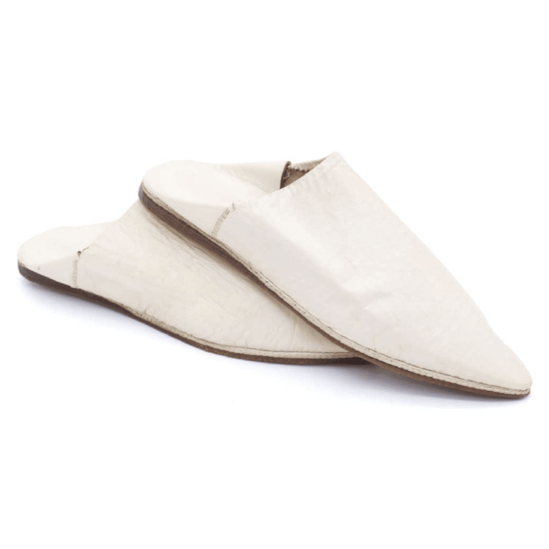 Moroccan Babouche Slippers – Handmade Leather Comfort